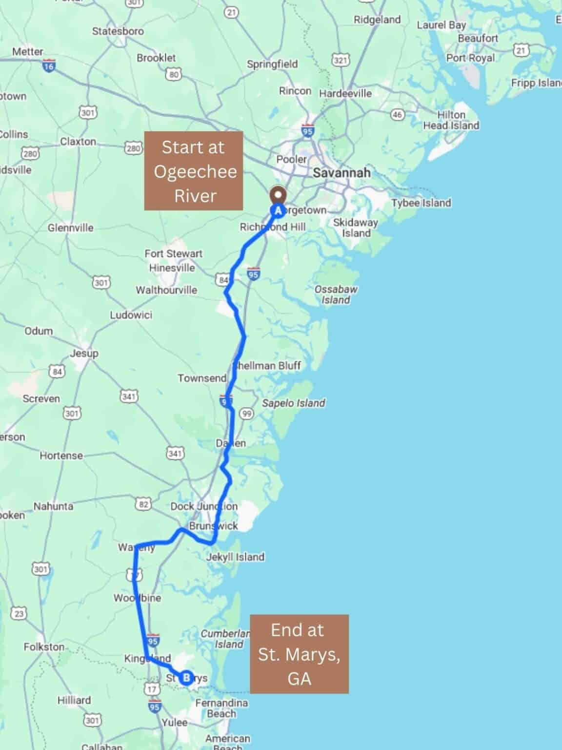 A Scenic Drive Along U.S Highway 17 in Coastal Georgia